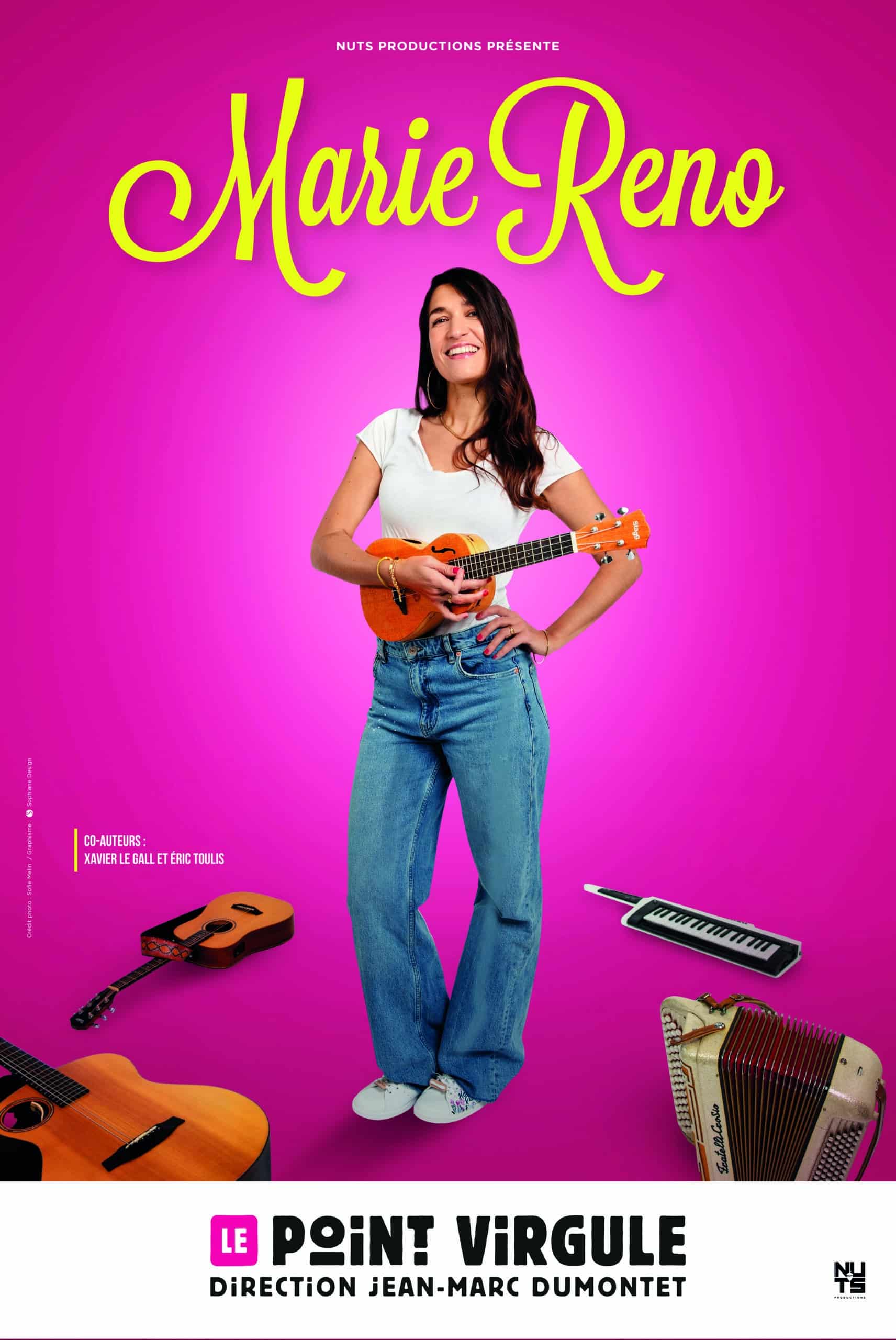 MARIE RENO - Théâtre Le Point Virgule